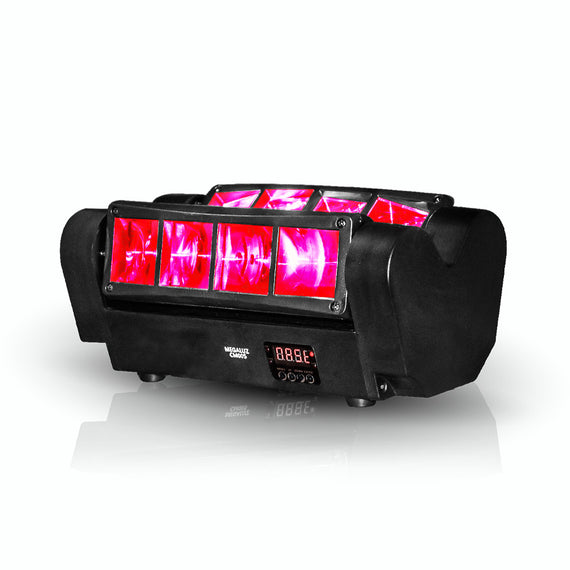 MINI EFECTO LED BEAM 8x3w RGB MEGALUZ MINI-BAR-BEAM | Hergui Musical